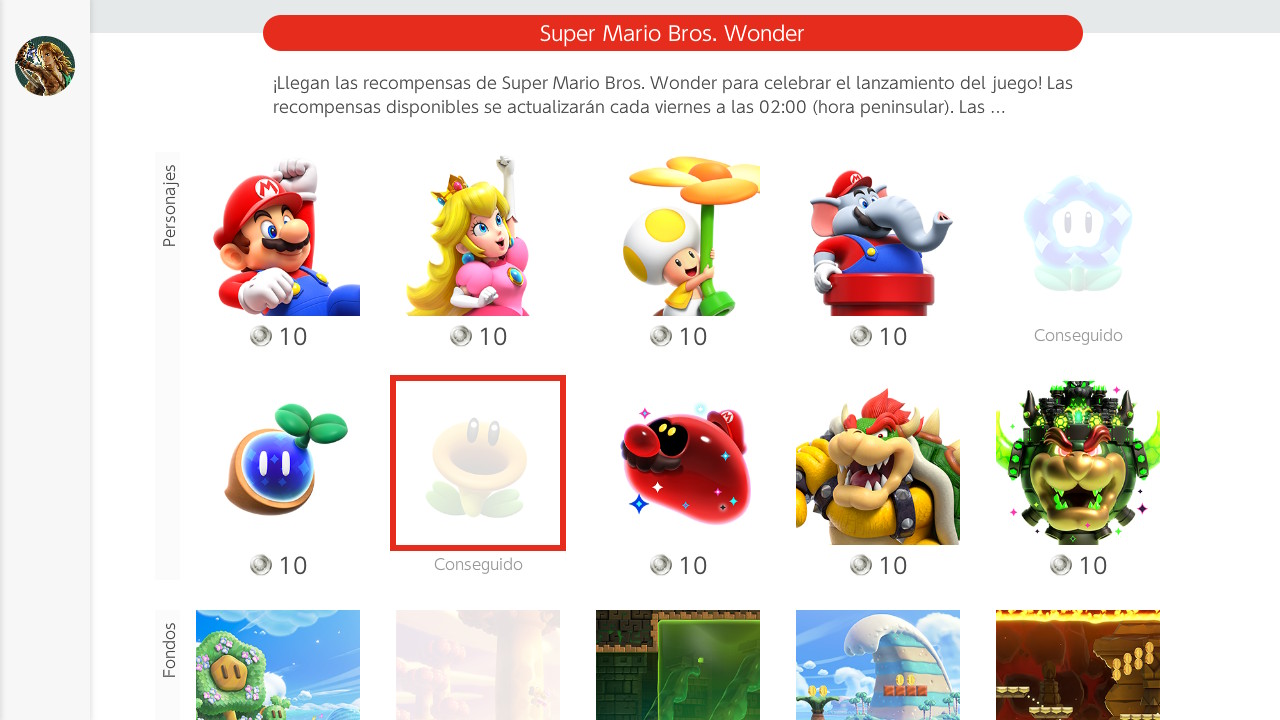 Nintendo Switch Online recibe iconos, fondos y marcos de Super Mario ...