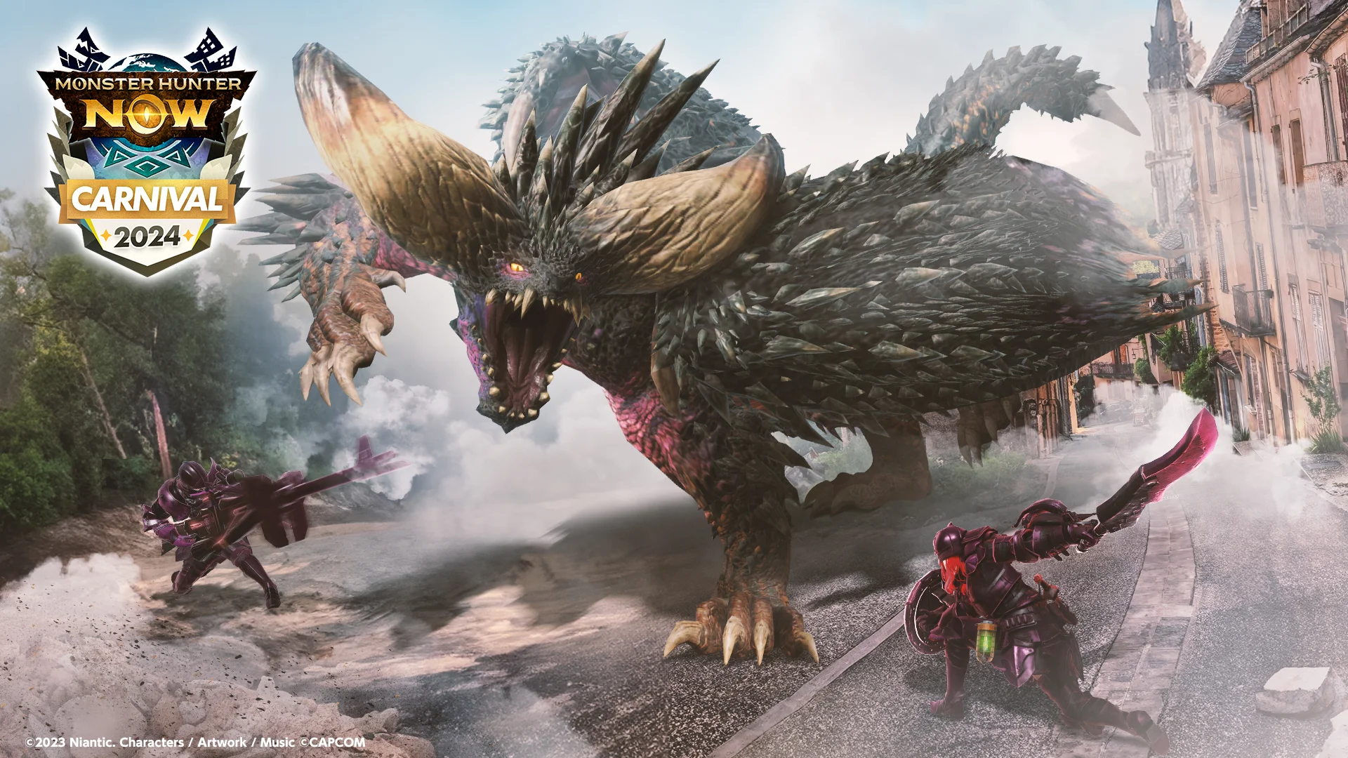 El evento "Carnival 2024 Global" llega a Monster Hunter Now | Versión Alpha