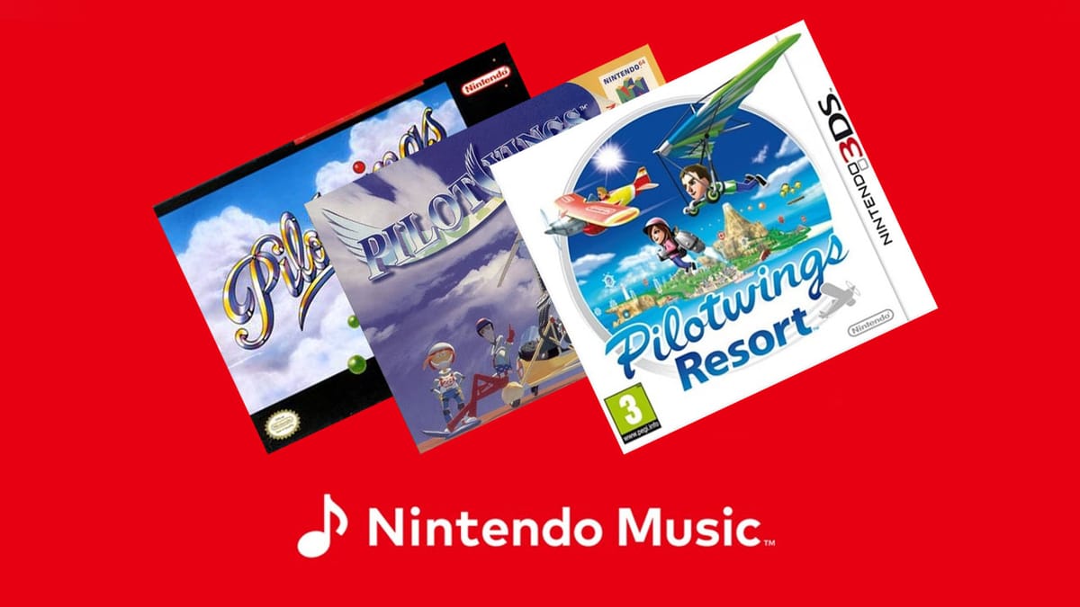 Varios títulos de Pilotwings llegan a Nintendo Music | Versión Alpha