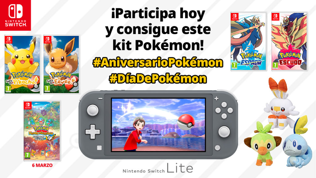 ¡Nintendo también celebra el Día de Pokémon con un sorteo especial ...