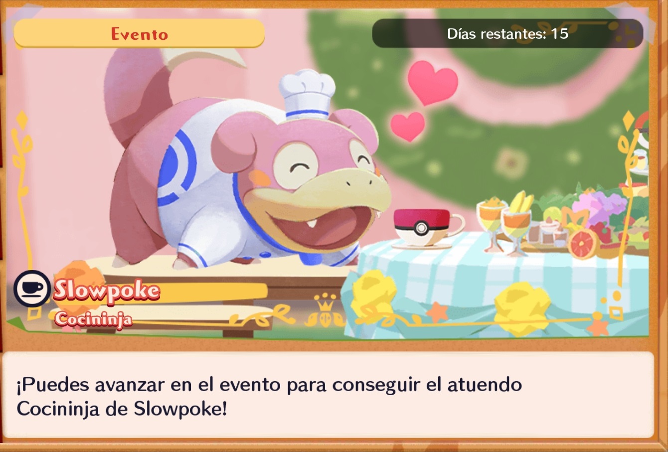 Slowpoke Cocininja llega a Pokémon Café ReMix | Pokémon Alpha