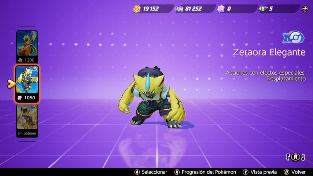 Pokémon UNITE recibe el holoatuendo de Zeraora Elegante | Pokémon Alpha