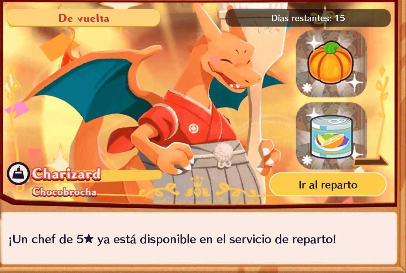 Charizard Chocobrocha regresa a Pokémon Café ReMix | Pokémon Alpha