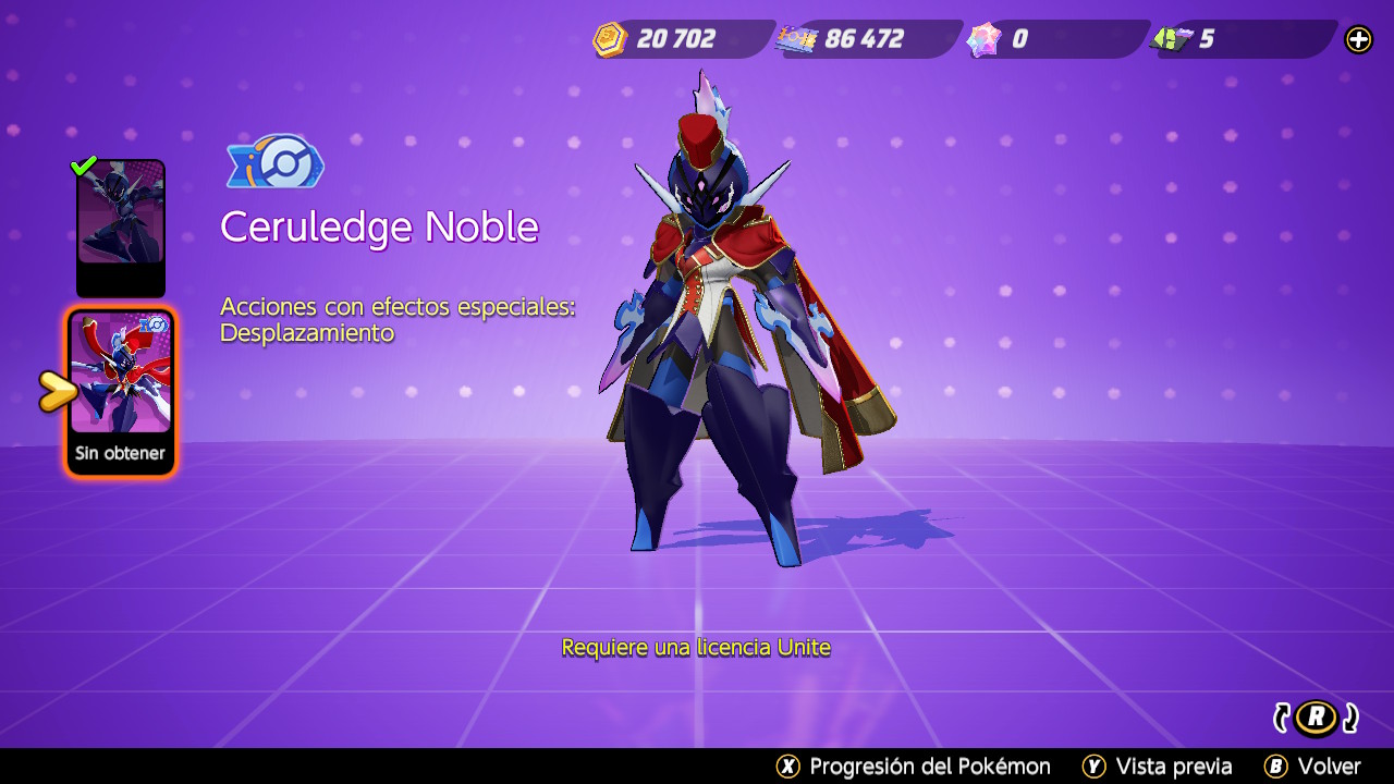 Ceruledge llega a Pokémon UNITE junto a un pequeño evento temporal ...