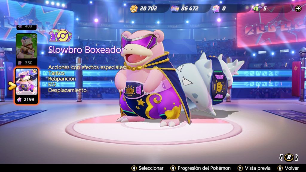 Pokémon UNITE recibe Slowbro Boxeador un nuevo holoatuendo para el ...