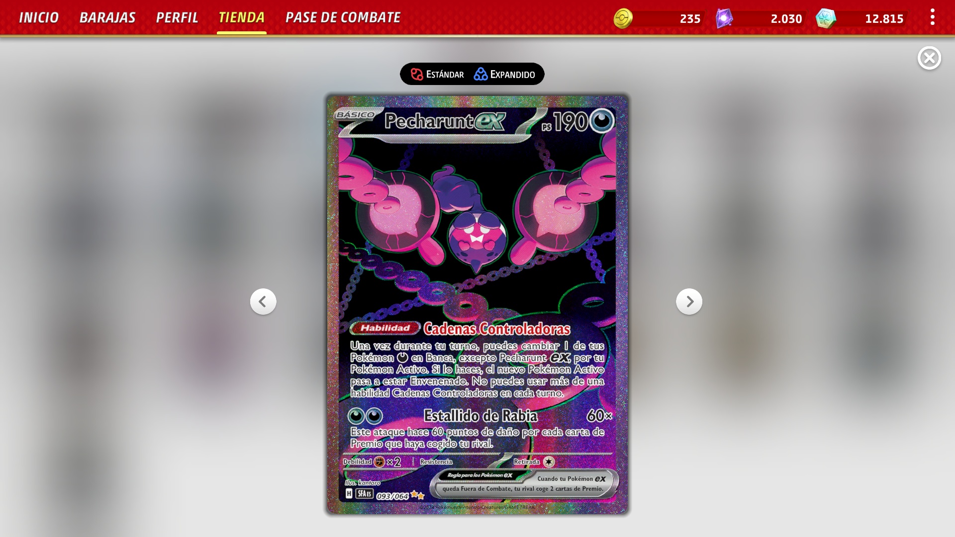 Consigue un Pecharunt ex en Pokémon TCG Live gracias a este código por ...