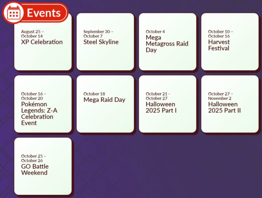 Estas son las novedades de Pokémon GO de octubre de 2025 | Pokémon Alpha