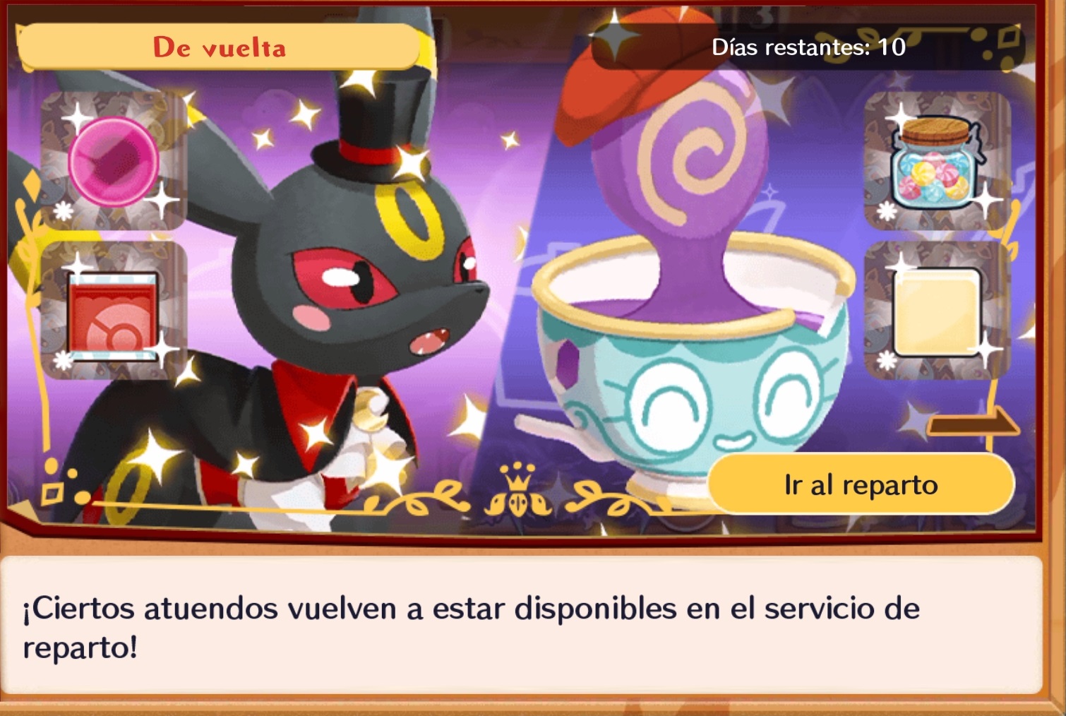 Umbreon Halloween y Sinistea regresan a Pokémon Café ReMix | Pokémon Alpha