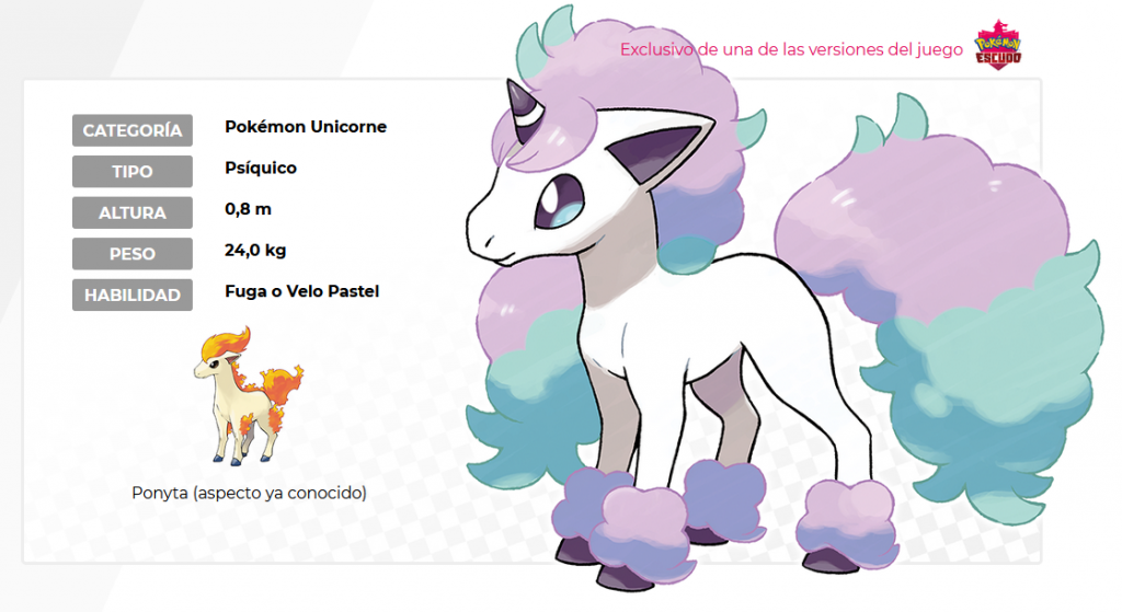 Revelado oficialmente Ponyta de Galar junto a nuevas imágenes e ...